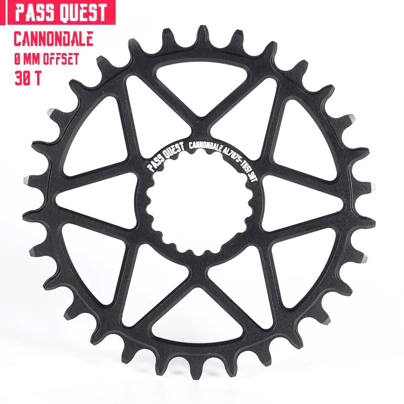 Звездочка Pass Quest CannonDale 8mm Offset 38T