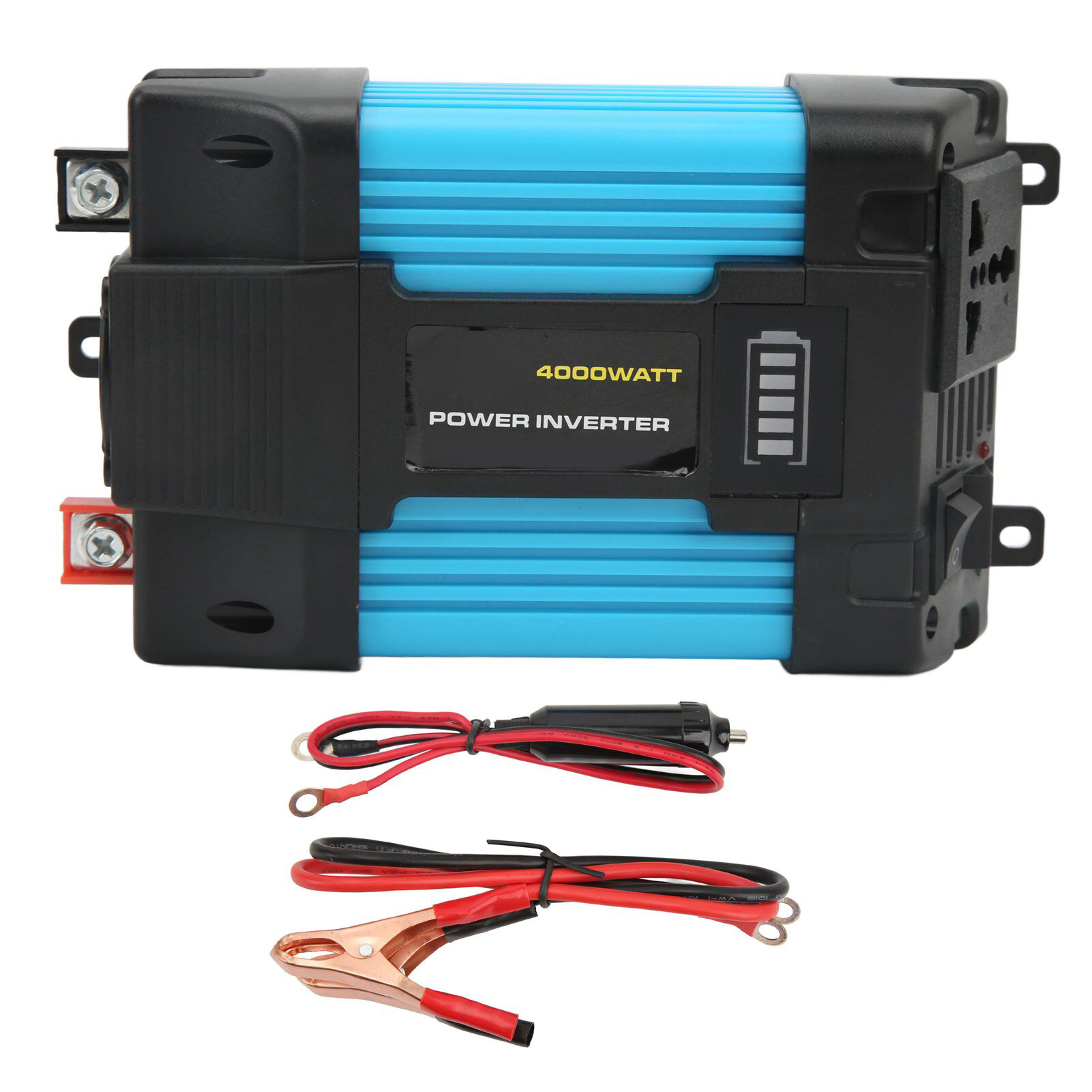 Инвертор 300W модифицированный синус, двойной USB быстрая зарядка, LED дисплей заряда, автоинвертор