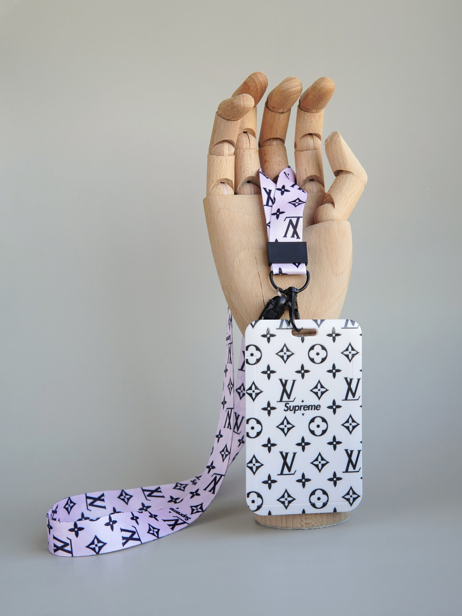 Держатель для бейджа / пропуска | Роскошный аксессуар | Подарок | Panda_Print