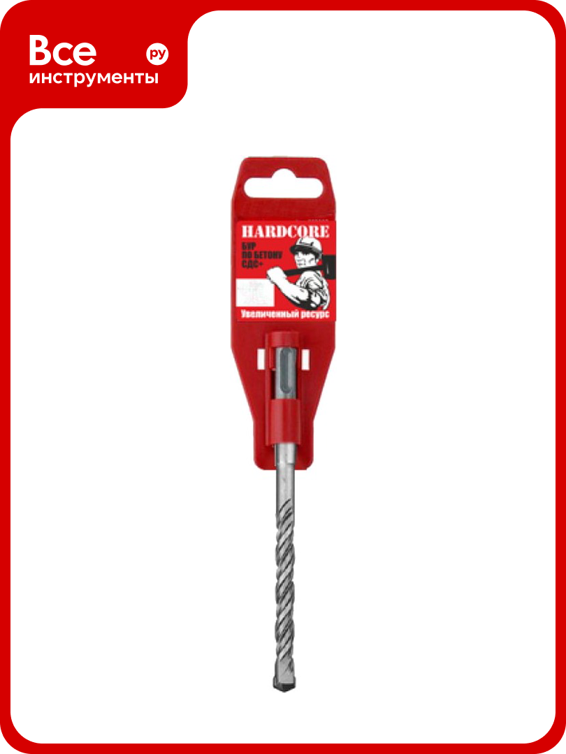 Сверло-бур по бетону SDS+ 40x1000 мм Hardcore 104010