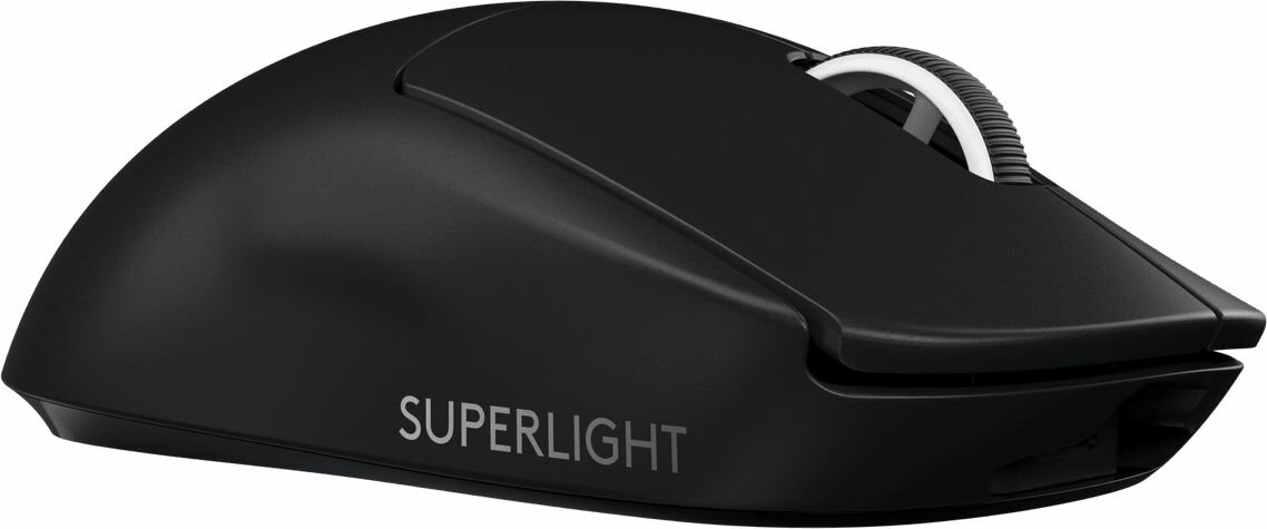 Мышь Logitech G Pro X Superlight черный оптич. 25600dpi беспров. USB 4but (910-005884)
