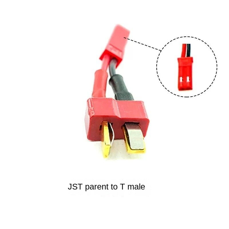 Адаптер JST female to T-connector male для RC самолёта аксессуар