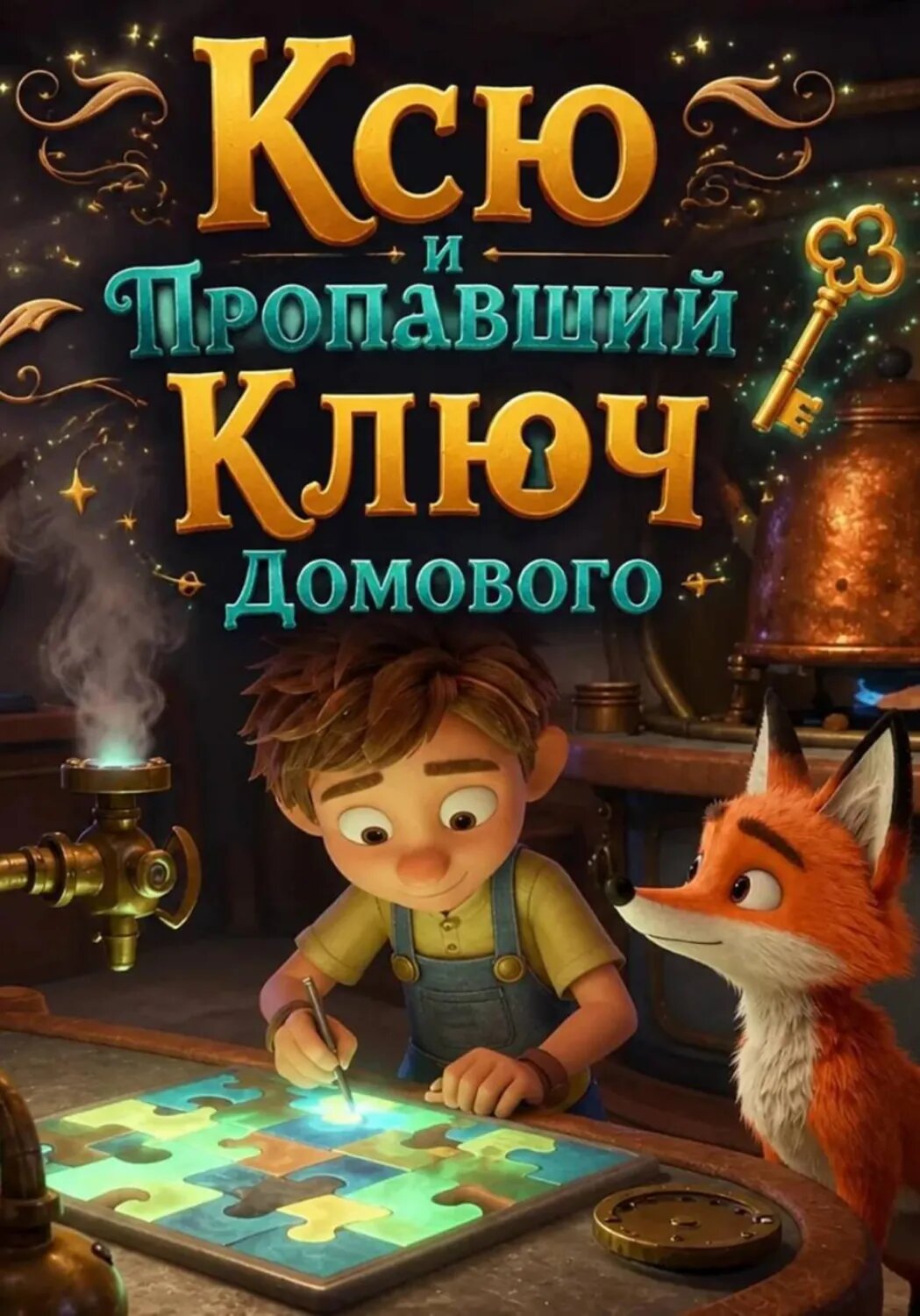 Ксю и пропавший ключ домового [Цифровая книга]