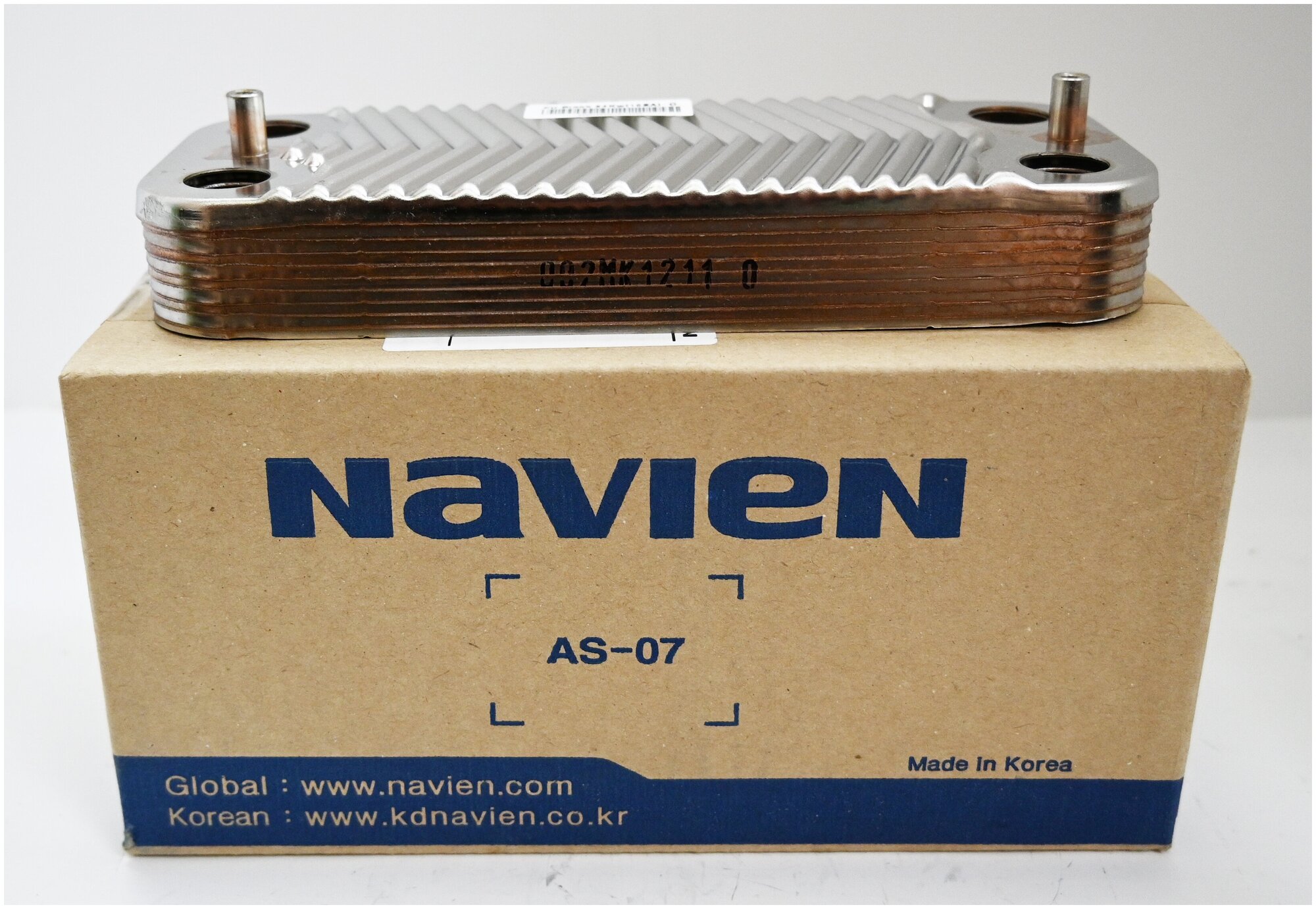 Теплообменник вторичный ГВС Navien Deluxe S 13-24 kW 30017721A