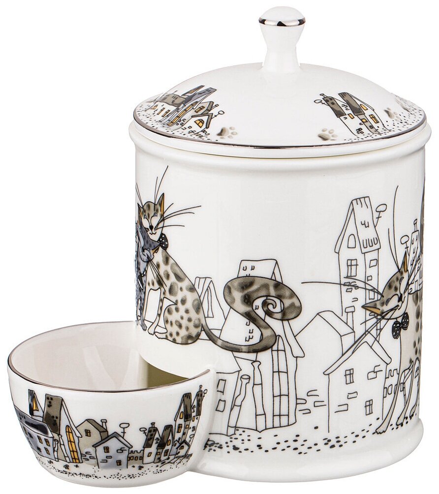 Банка для соли 264-122 котики