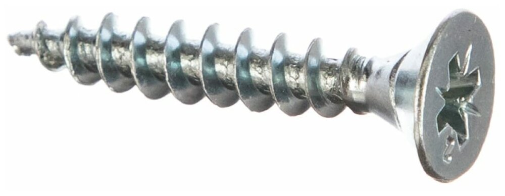 Универсальный саморез Tech-Krep 30х5,0 мм 200 шт оцинкованный, коробка с окном 102197