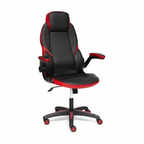 Кресло компьютерное BAZUKA, черный / красный