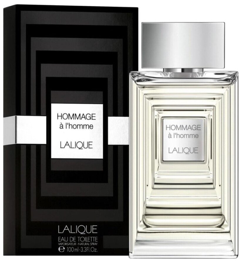 Lalique, Hommage A L'Homme, 100 мл, туалетная вода мужская