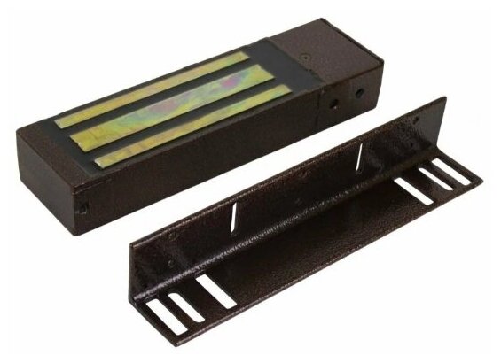 Электромагнитный замок AccordTec ML-194K-2 с датчиком холла, без электроники (коричневый)