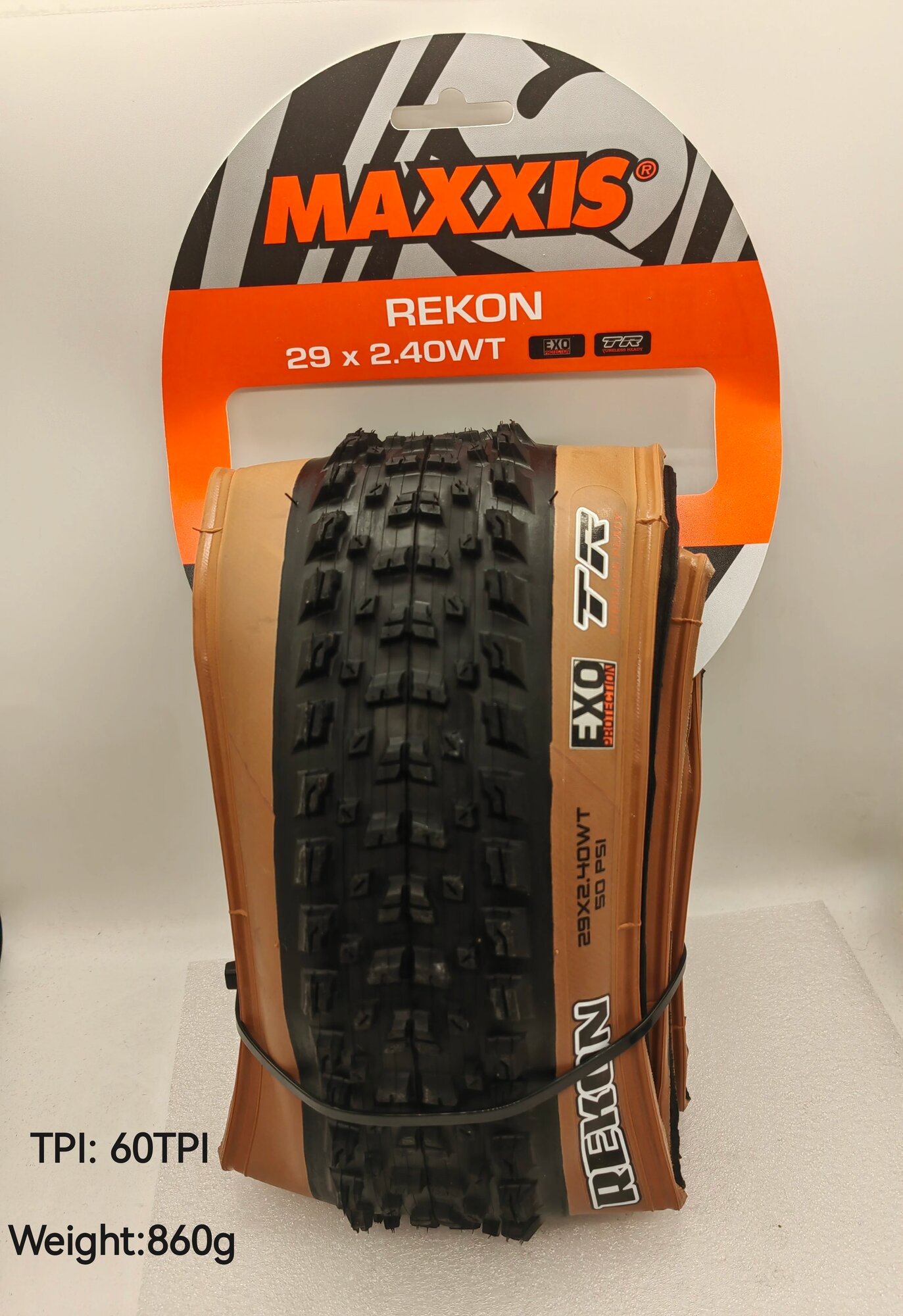 MAXXIS Rekon XC MTB шина 29 дюймов 29x2.4WT EXO TR Y