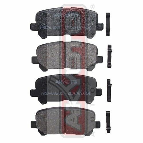 Колодки тормозные дисковые Akyoto akd03201