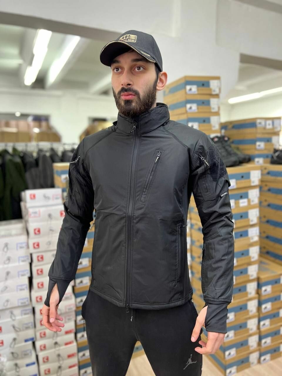 Куртка кожаная Базовая коллекция