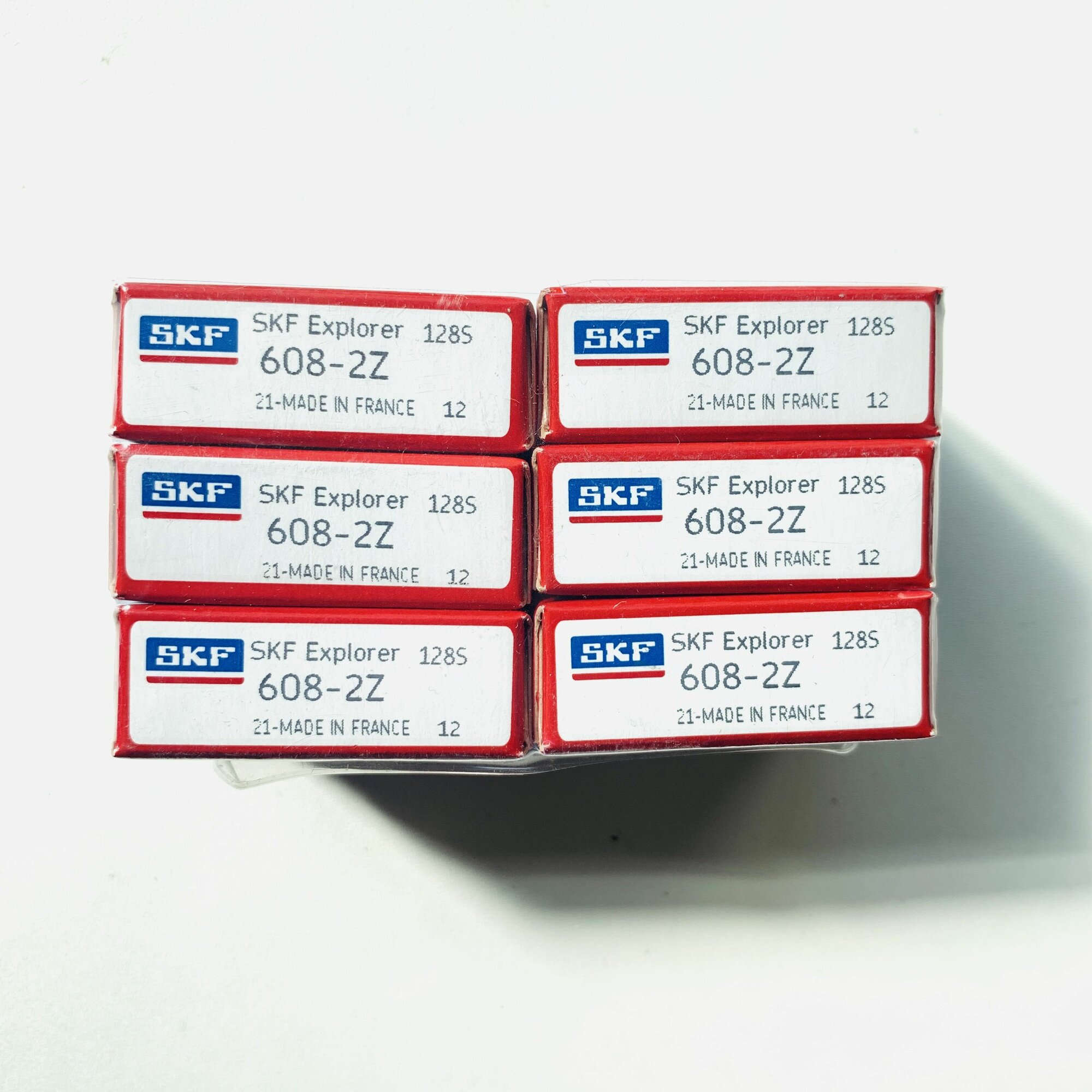 Подшипник 608 ZZ SKF комплект 6 штук 8*22*7 мм