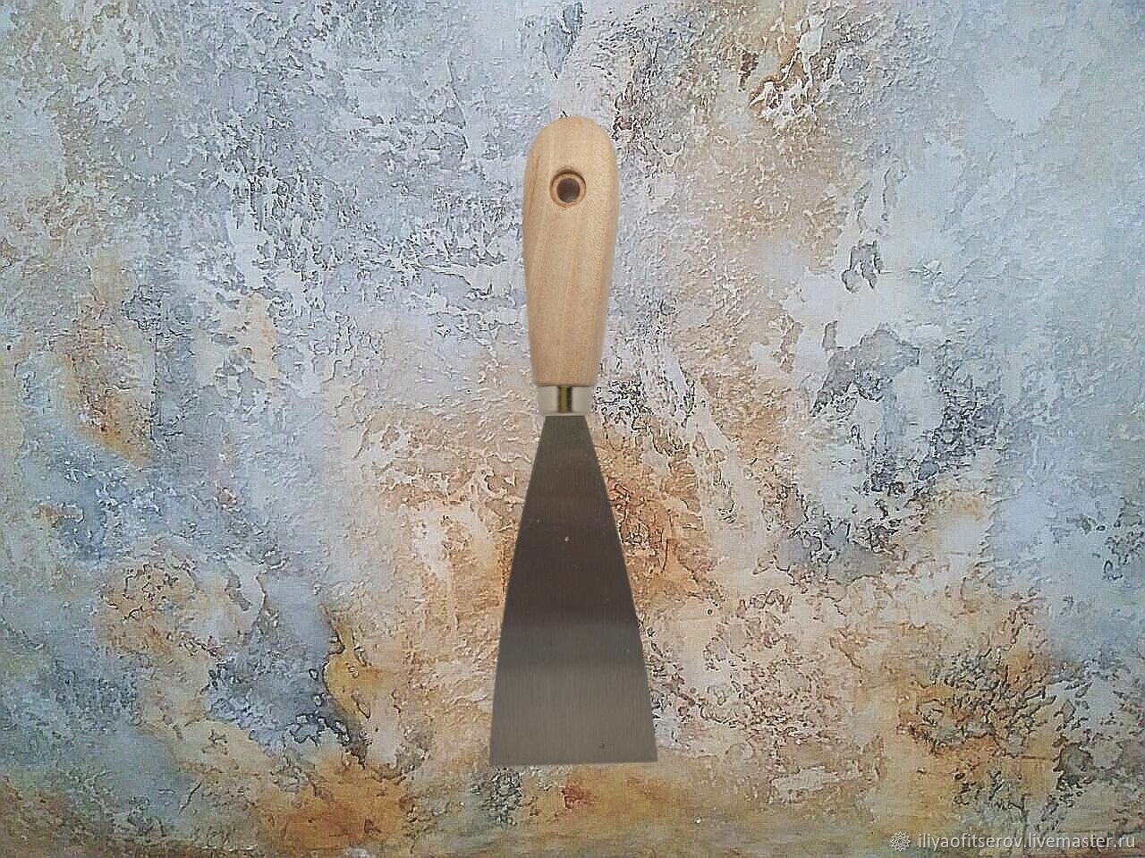 Шпатель для декоративной штукатурки и других штукатурных работ