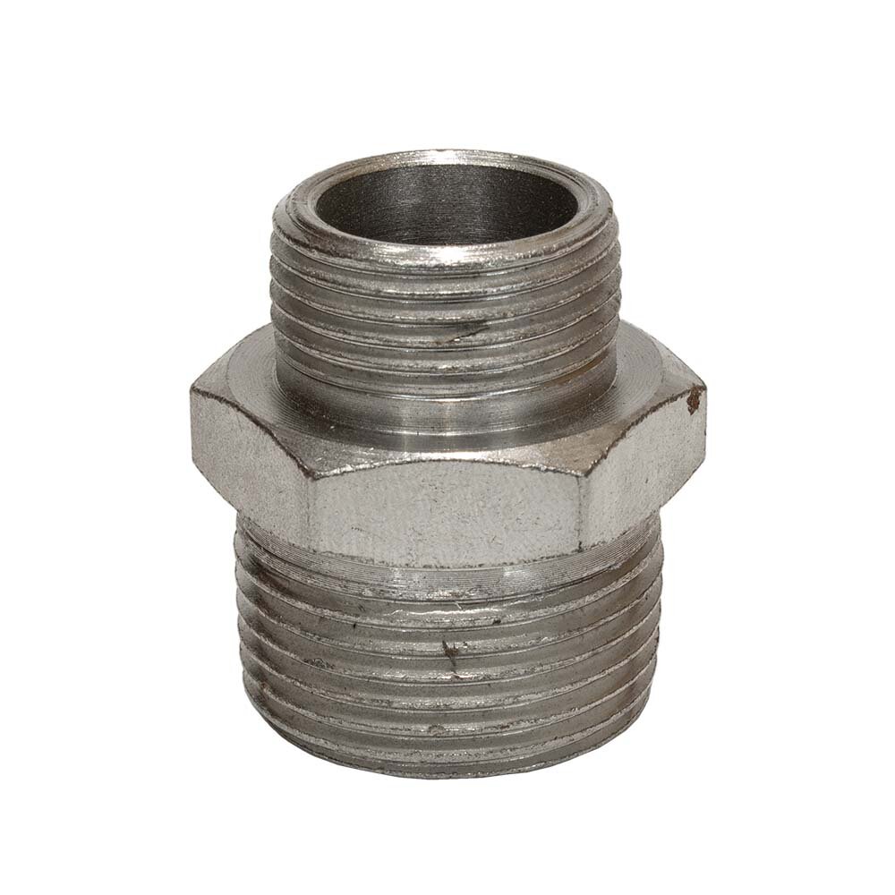 Резьбовой переходник футорка F-1M-3/4M - Универсальный для жидкости и воздуха, Арт. 2615