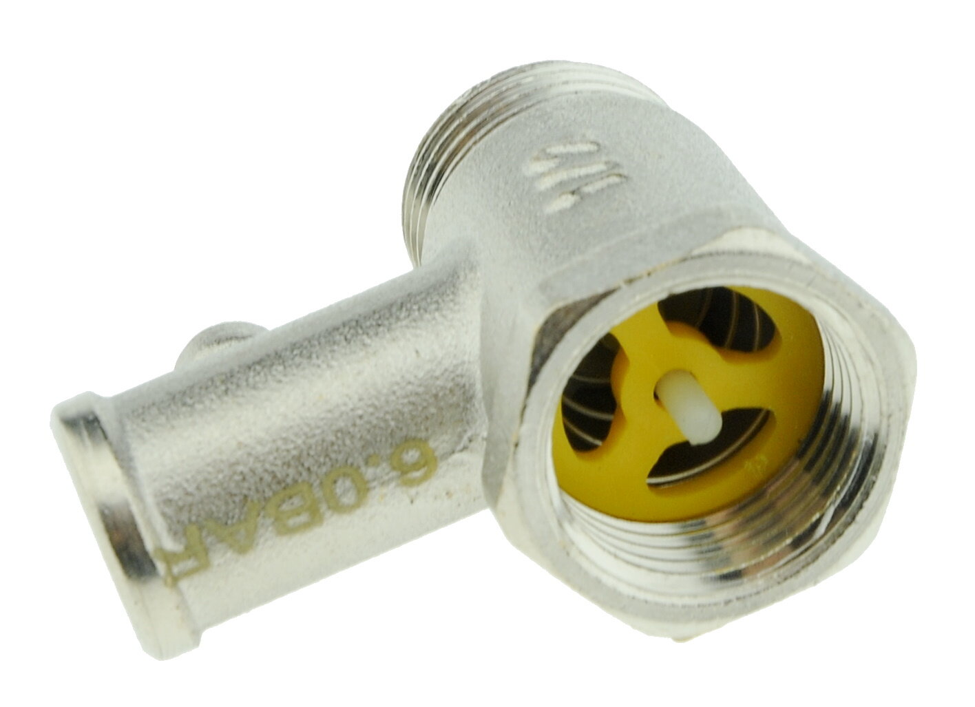 Предохранительный (обратный) клапан без рычажка водонагревателя 1/2" 6 бар ИТА