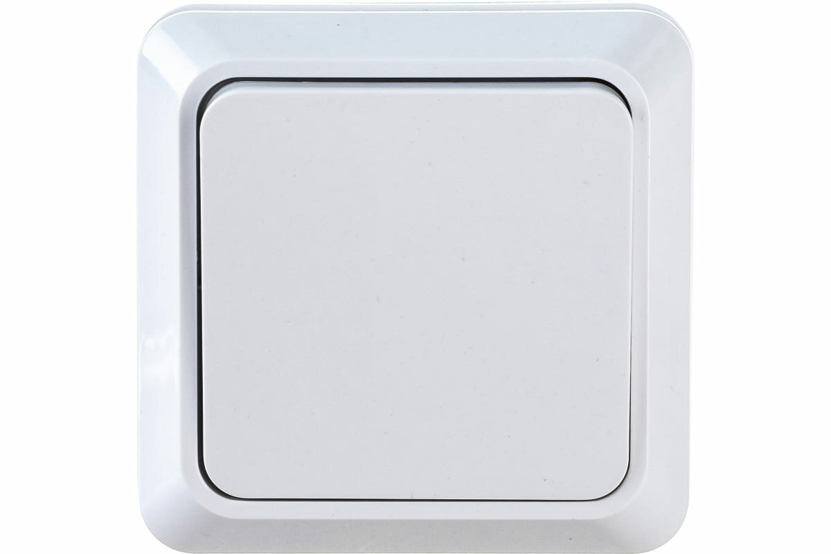 ASD InHome BOLLETO выкл. ОУ 1 кл. 10А бел. 7021