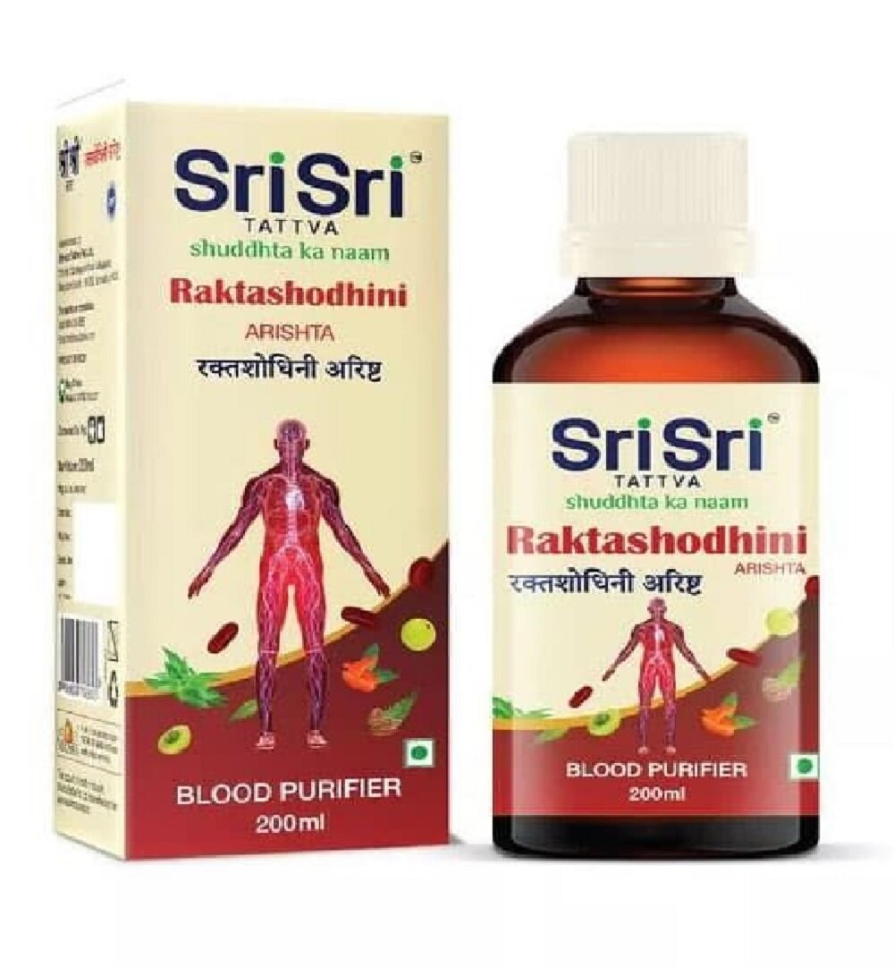 Ракташодхини Аришта очищение крови Шри Шри 200мл (Oxan)