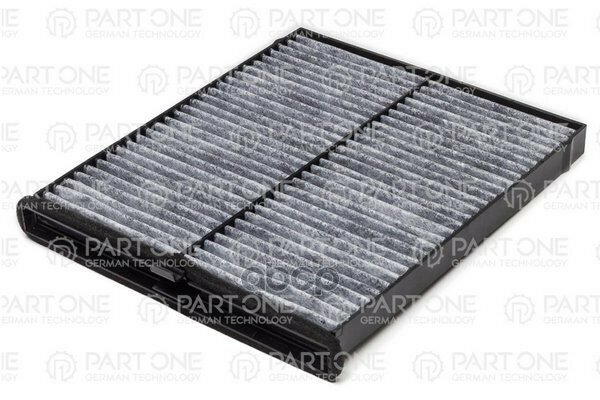Фильтр салона with active carbon, MAZDA CX-5 11>, MAZDA 6 12>, 235x214x28 PART-ONE арт. 1CF141