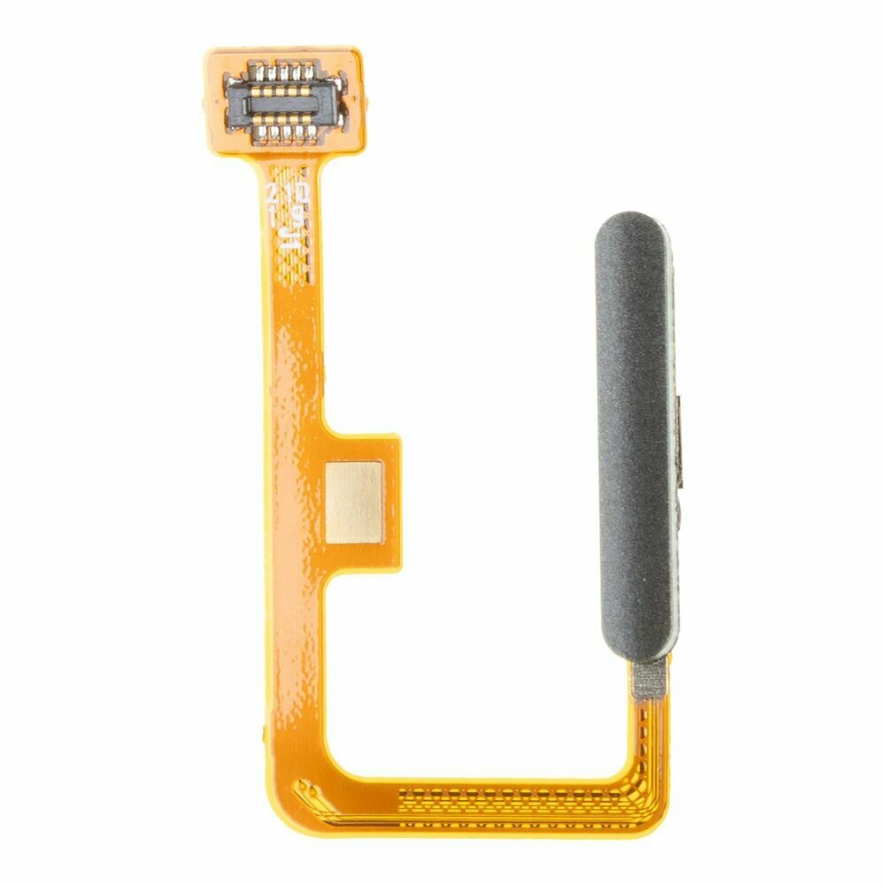 Шлейф/FLC Xiaomi Mi 11 Lite/11 Lite 5G NE сканер отпечатка пальца/кнопка включения (черный)