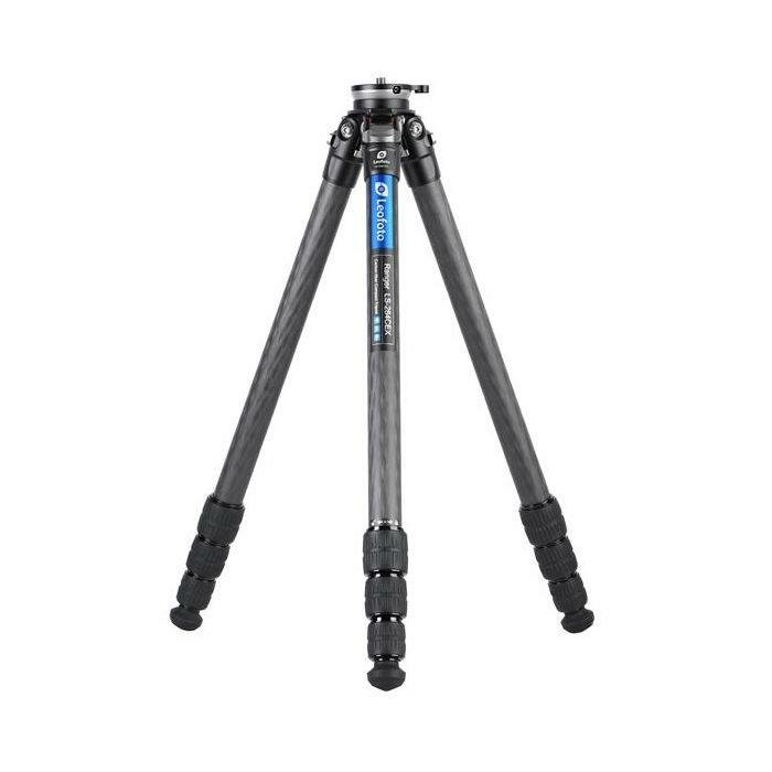 Штатив Трипод Leofoto Ls-284Cex+ Bv-10 (Видеоголова Жидкостная, Вес 0,7 Кг, Длина Рычага 340 Мм) Carbon (Размер В Собранном Виде 535 Мм, мвысота 1475 Мм, мин.85 Мм, вес 1,33 Кг. Резьба 3/8)
