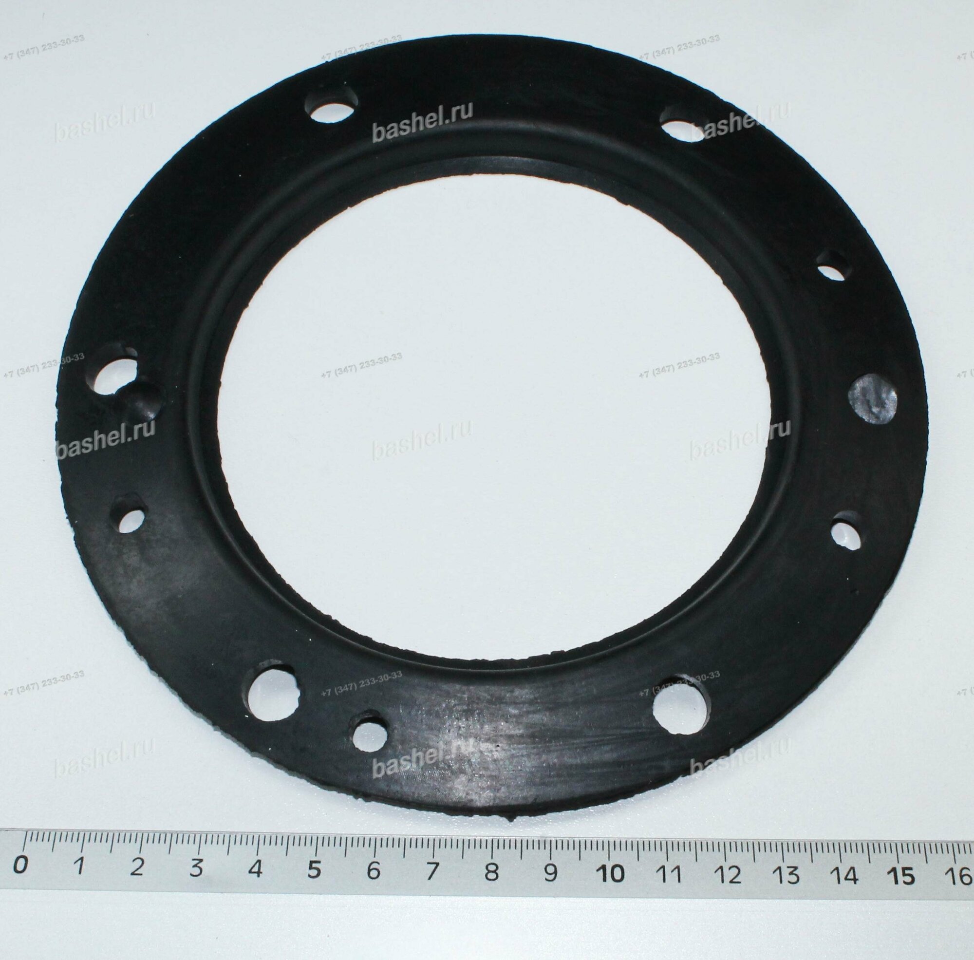 Прокладка фланца E-D164/112-6 (под 6 болтов 311011038008, 311011040004, для фланца на ТЭН Electrolux 482979, 31101104000