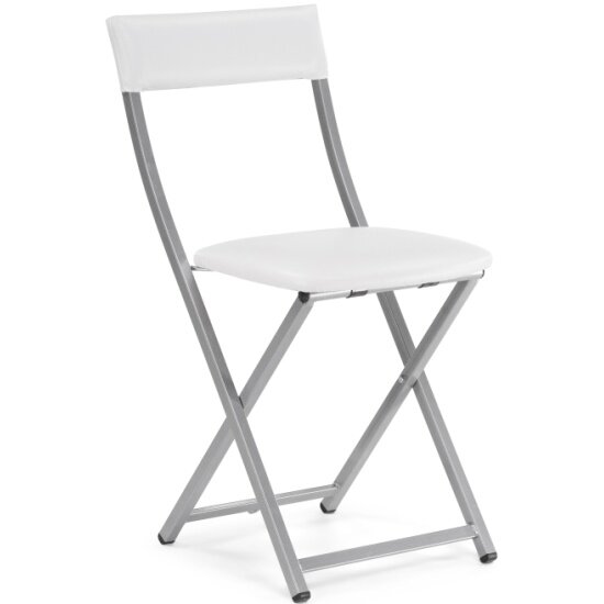 Стул складной Woodville Elevis белый полимер / светлый мусс