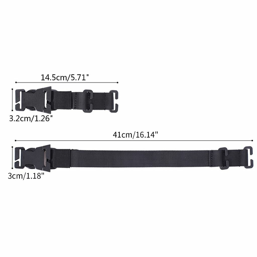 4 шт. расширяемые тактические ремни Molle, нейлоновые лямки с пряжками, зажимами, компрессионный аксессуар для рюкзака