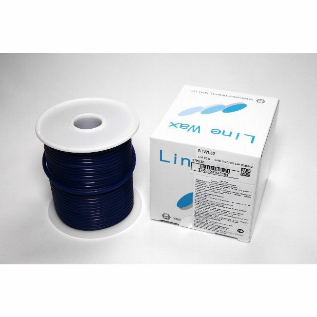 Стоматологический воск: вариант исполнения: воск литьевой в бабине (восковая проволока) Pro Line Wax, упаковка по 250гр, диаметр: 3,2мм.