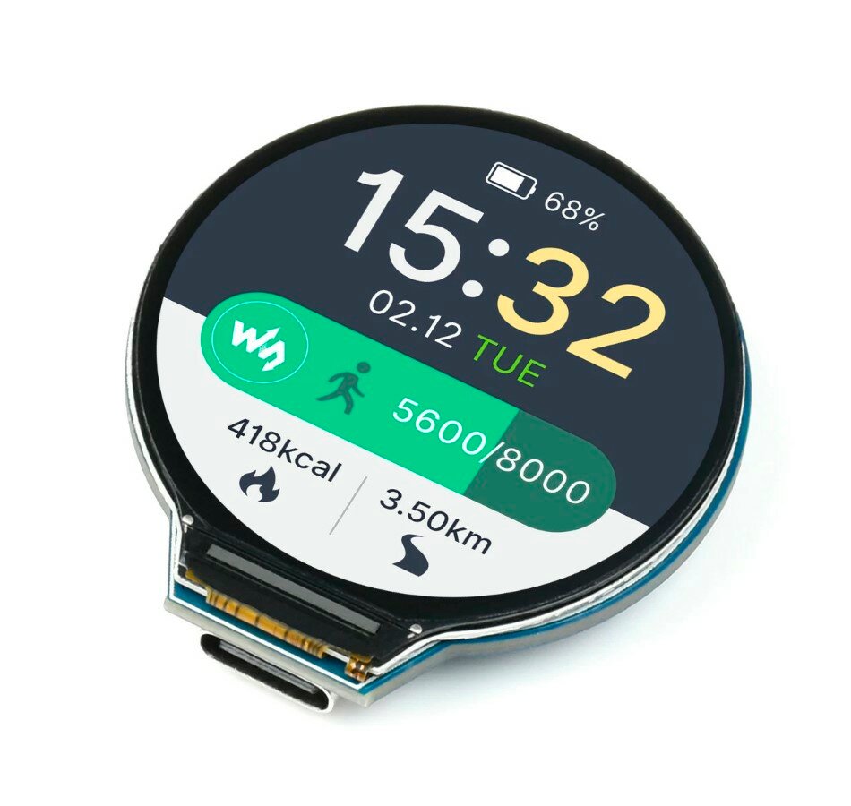 LCD Pi RP2040, Программируеммый контроллер, RASPBERRY PI