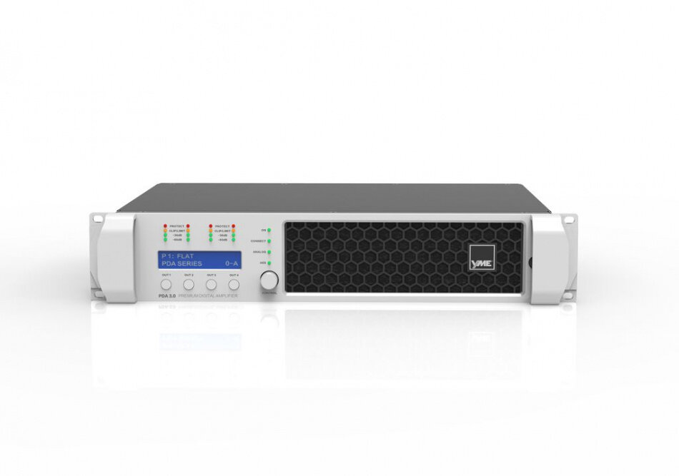 Ymesystems pda 3.0. 4-канальный усилитель мощности с dsp yme, 1400 вт @ 8 ом, 2800 вт @ 4 ом. 4 вх./4 вых.