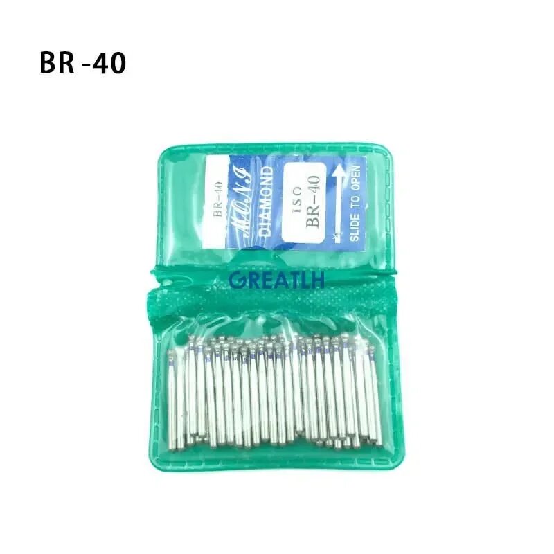 Стоматологические боры GREATLH BR-40, 50 шт.