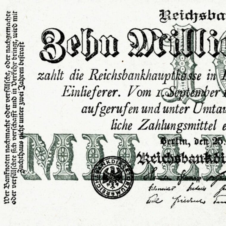 10 миллионов марок 1923 Германия, сувенирная копия, банкноты и купюры редкие коллекционные