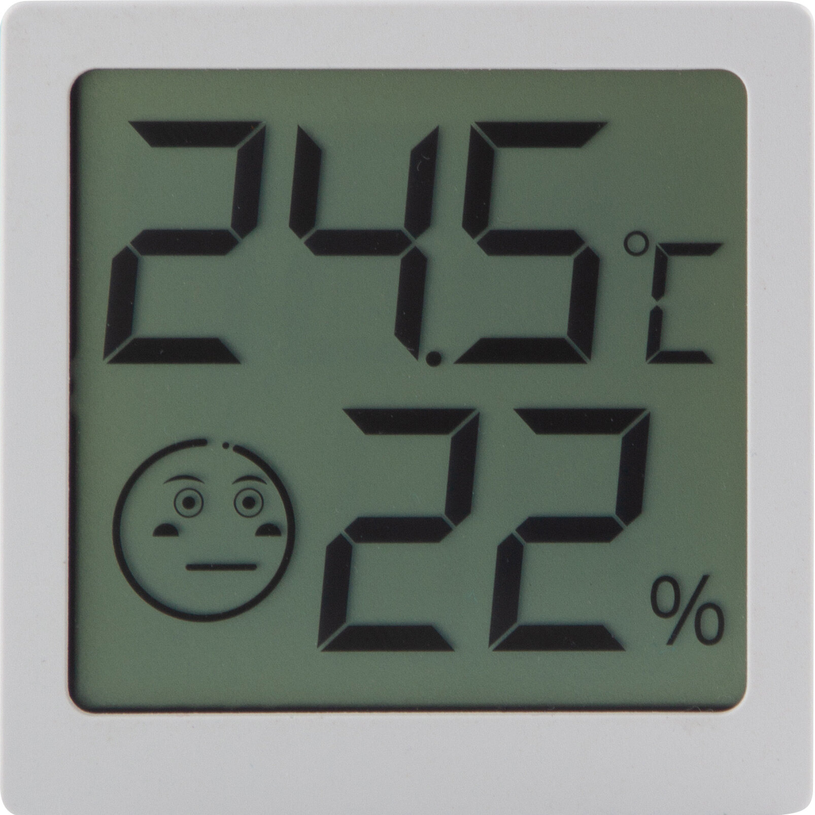 Гигрометр-термометр ENERGY EN-646, цифровой, со встроенным магнитом, белый