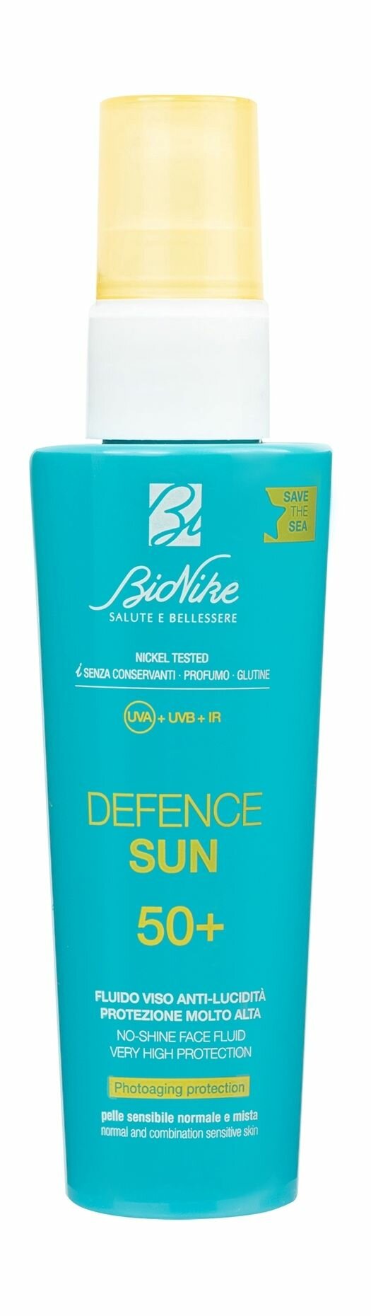 BIONIKE Флюид для лица Defence Sun Анти-Блеск солнцезащитный SPF 50+, 50 мл