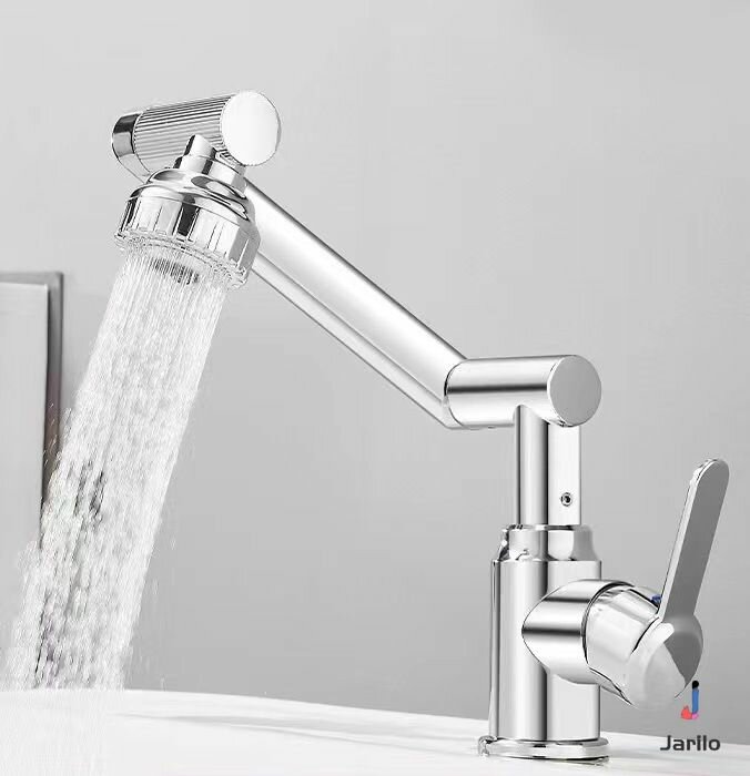 Lucky Cat умывальник механическая рука вращающийся горячий и холодный кран