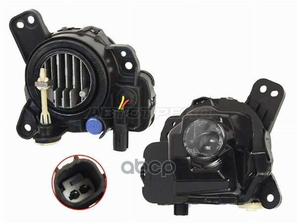 Фара противотуманная (Слева/ LED) Mazda CX-5 11-17 / CX-3 14- Sat арт. ST-216-2040L