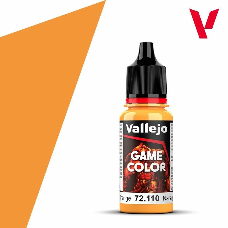 Краска серии "Game Color" Sunset Orange Vallejo