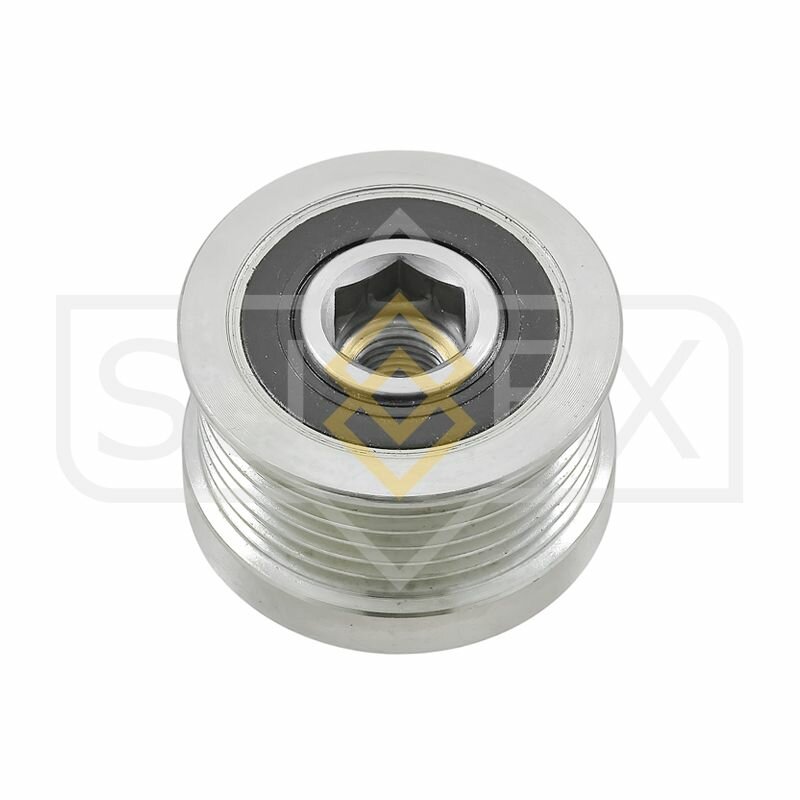 SUFIX Муфта обгонная шкива генератора DODGE Nitro 2.8D 07-12, FIAT Freemont 2.0D 11>/ Ducato(250) 2.0D 11>/ Doblo 1.6D-2.0D 10>/ 500 1.6D 12>, FORD C-max 1.6D-2.0D 07-10/ Fiesta(JH) 1.6D 04-08/ Ficus