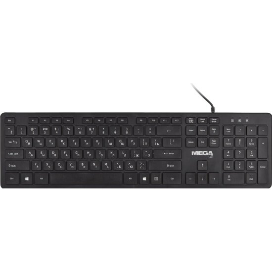 Клавиатура Promega C-KB002 черная, USB, 104кн