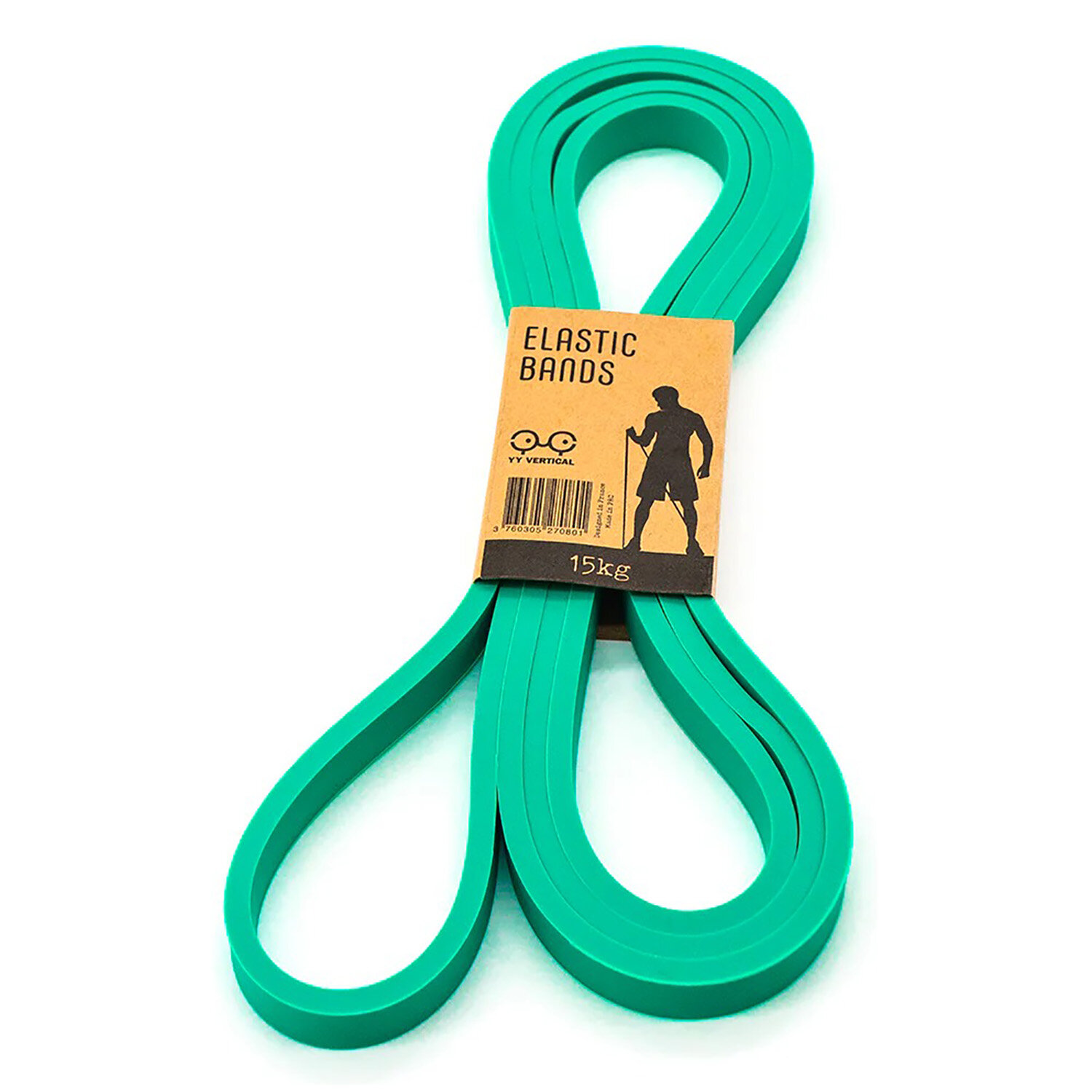 Эластичная лента YY Vertical Elastic Bands 15kg Green