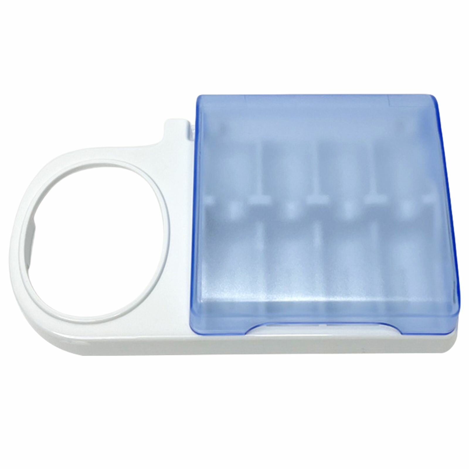 Универсальный держатель для насадок электрических зубных щеток дома и путешествий