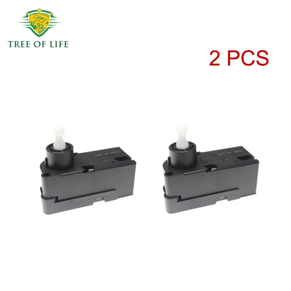 Двигатель регулировки уровня фар для VW Sharan I Touran Polo IV Golf V Transporter T5 Passat 2 PCS