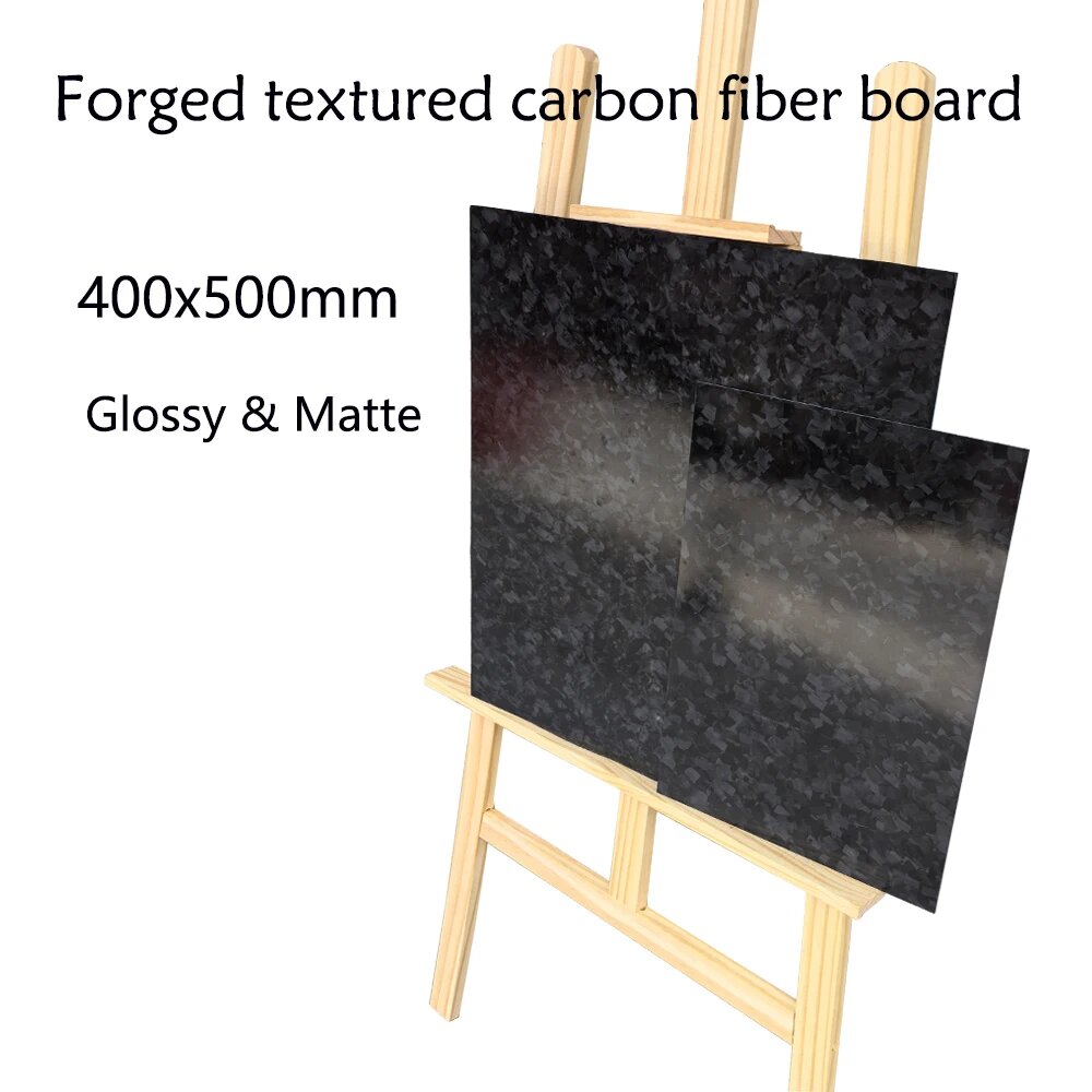 Глянцевая пластина из углеродного волокна TianYuQi 400x500 мм 3.0mm Matte