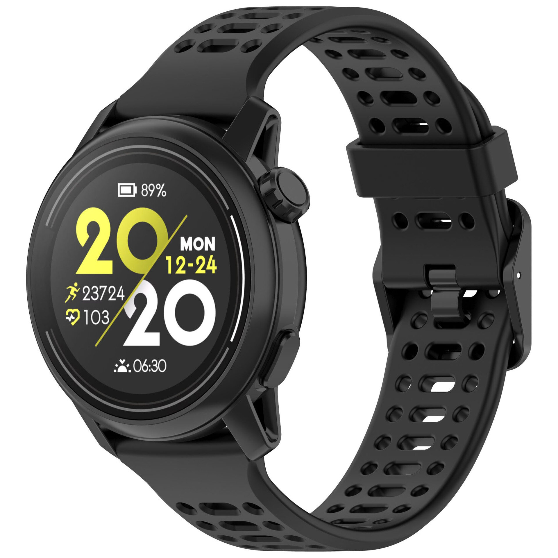 Спортивный браслет APEX2 PRO, для COROS PACE3, черный, 20мм