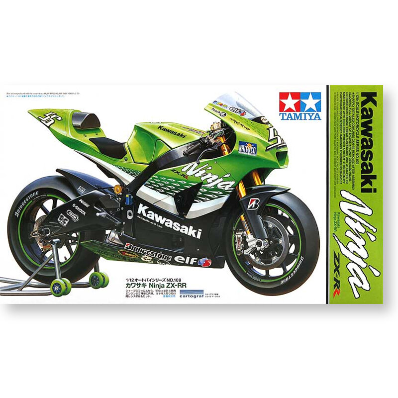 Сборные автомобилей модели Tamiya-14109 1/12 Kawasaki Ninja ZX-RR Motorcycle model kit