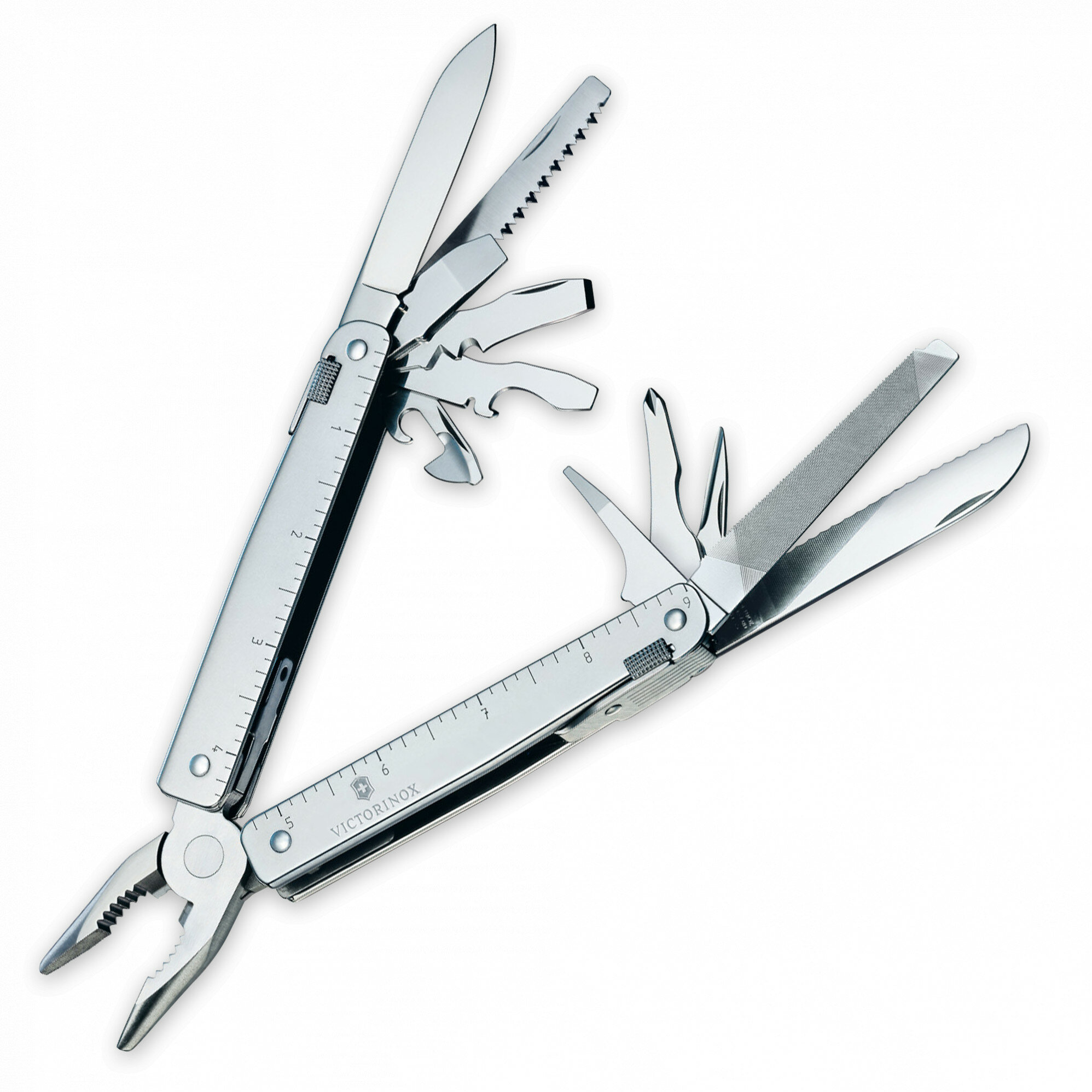 Мультитул Victorinox SwissTool, сталь, 3.0323. LV, 115мм, 28 ф-ций, в синтетич. чехле