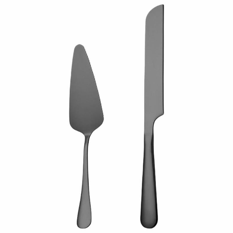 Набор подарочных коробок для хлеба, торта, пиццы, длинной и толстой посуды из нержавеющей стали-черный