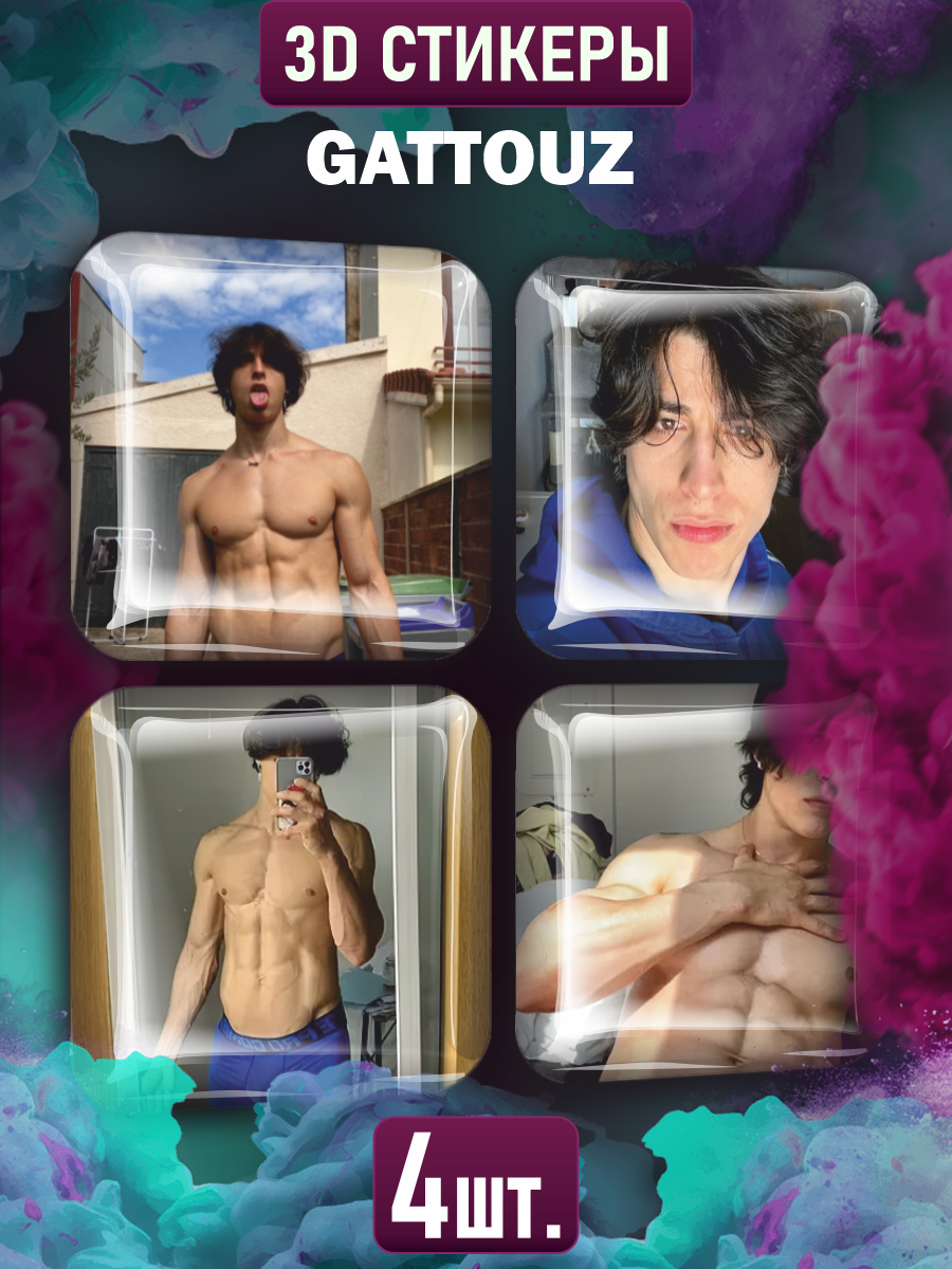 Наклейки на телефон 3D Gattouz0 актер
