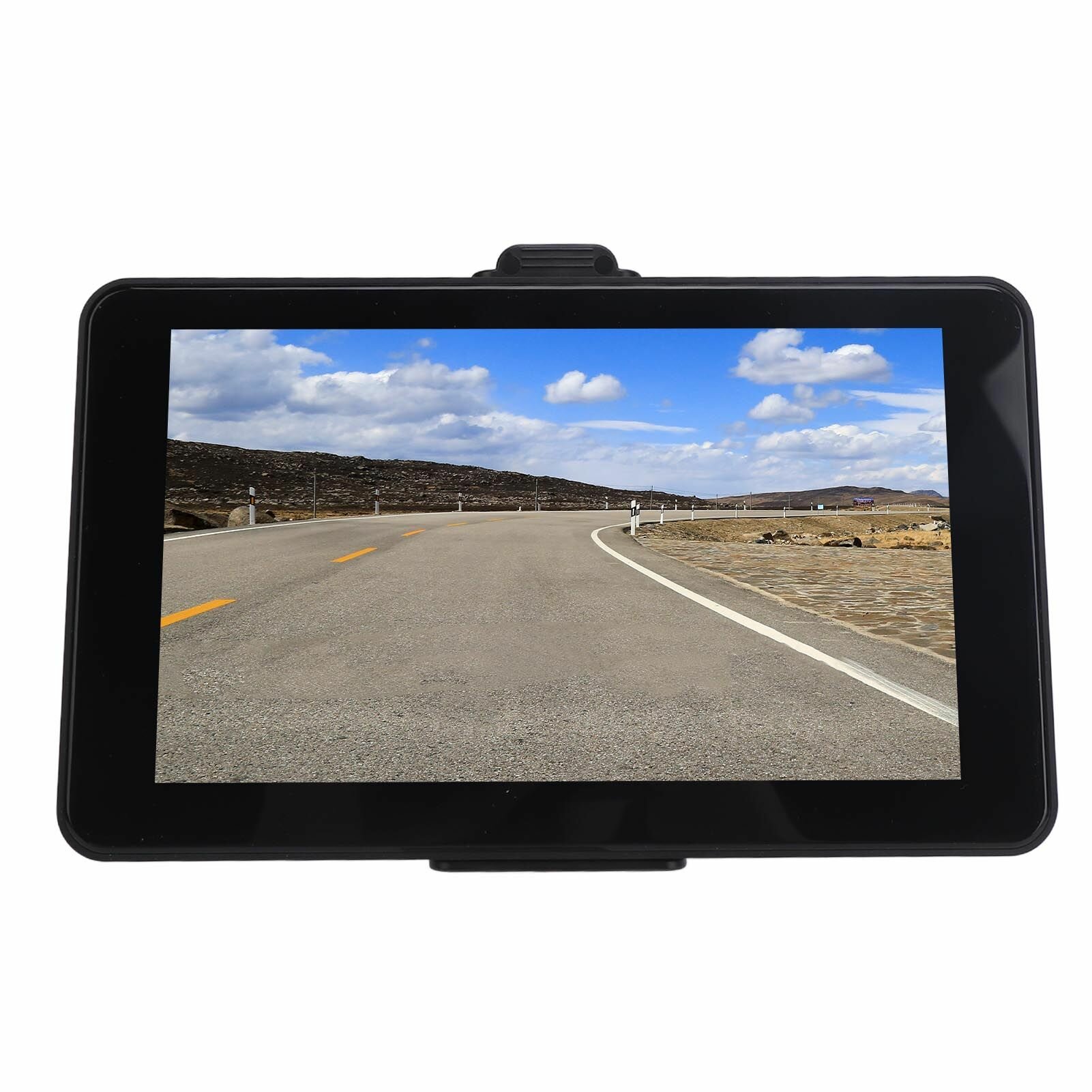 GPS навигатор 7 дюймов, сенсорный экран, 256 МБ ОЗУ, 8 ГБ ПЗУ, голосовые подсказки, портативная система навигации для автомобилей, автобусов и грузовиков